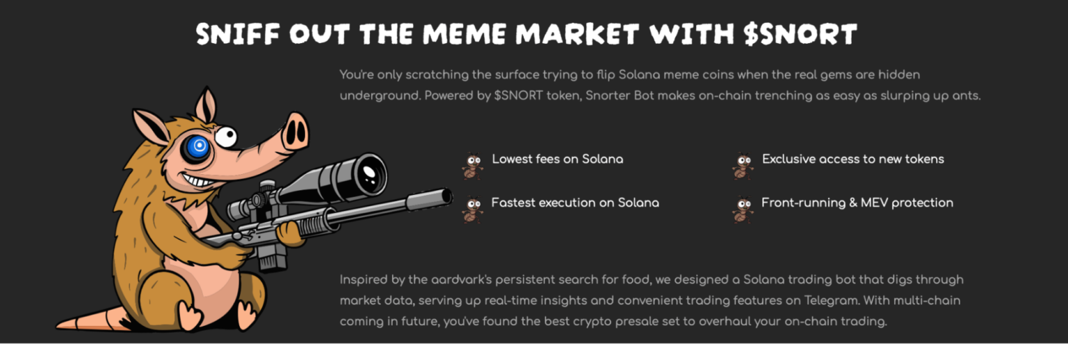 ETFs Target Meme Coins, Yet Snorter Bot Token Leads the Hunt – $3.5M ...